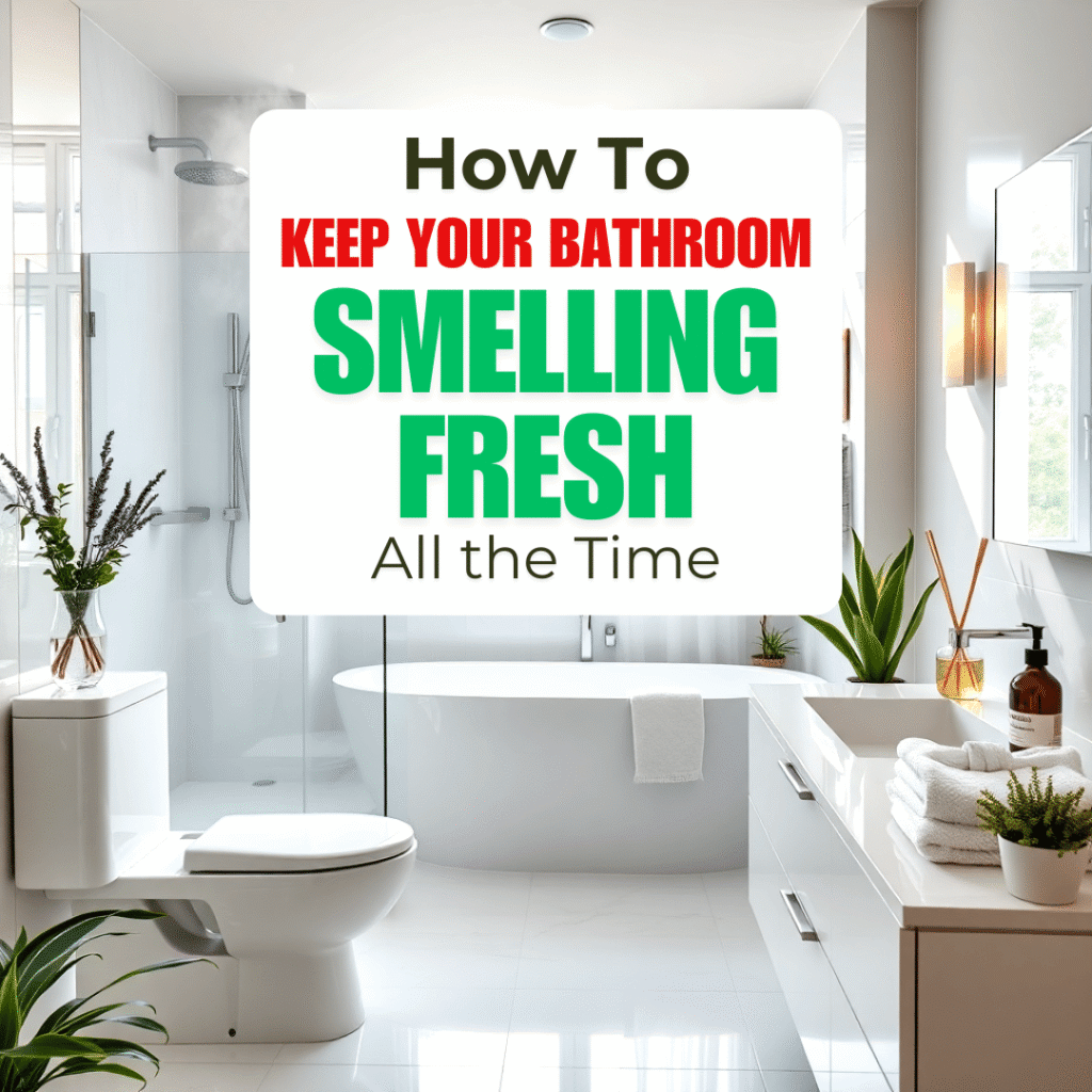 10 Ways to Keep Your Bathroom Smelling Fresh All the Time - Ideas for ...